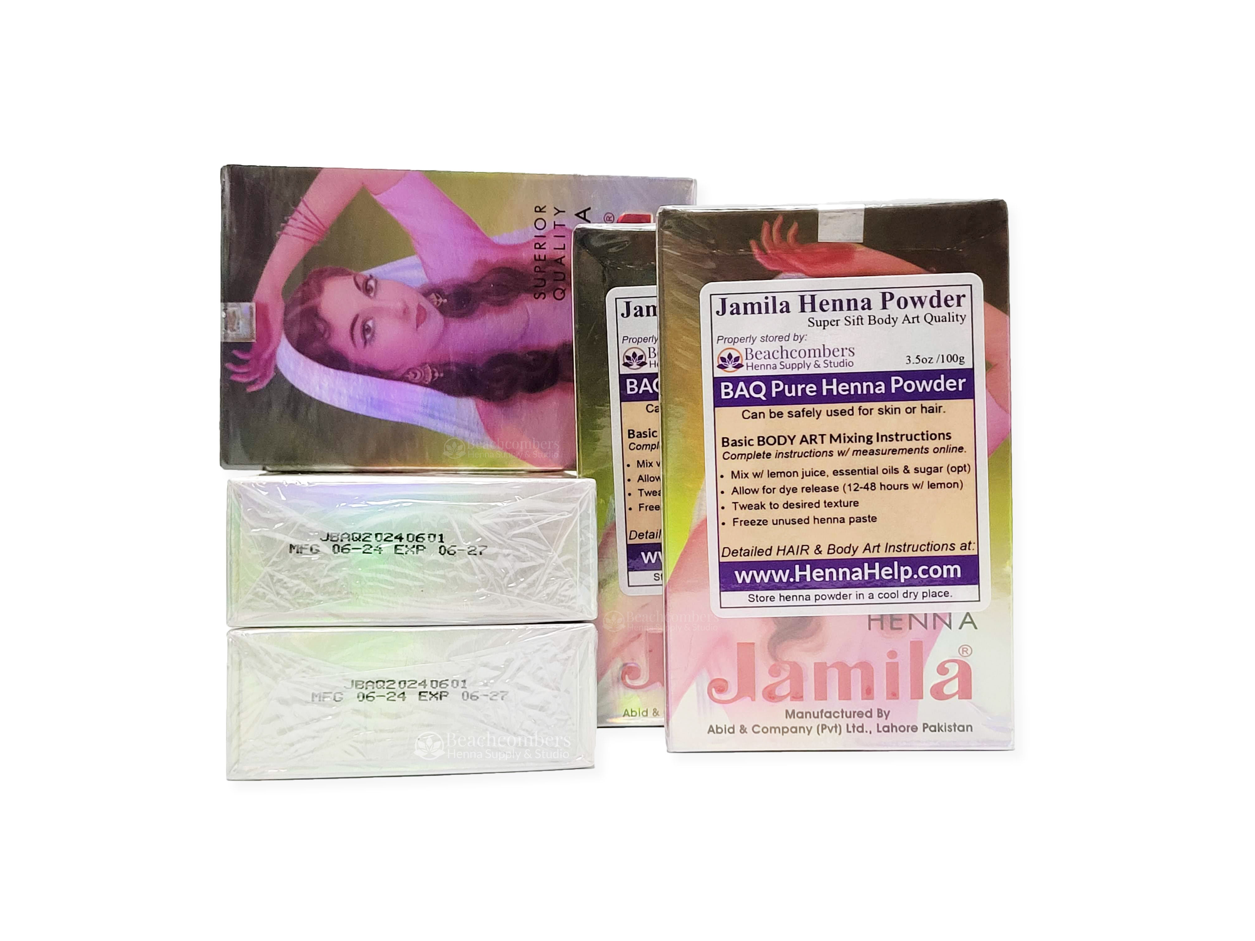 Exclusive First Look: Jamila Henna 2024 at $9.99 a Box! – Beachcombers Henna Supply