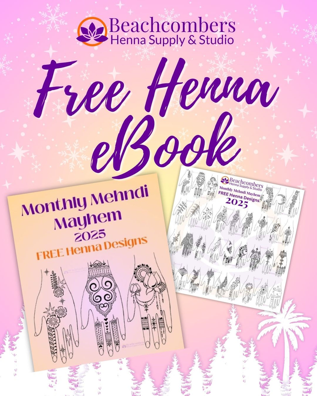 FREE Henna eBooks - Over 200 Free Mehndi Designs – Beachcombers Henna ...